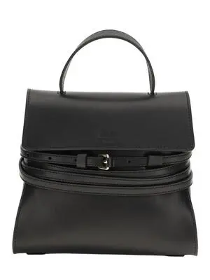 Moschino Tie Me Handbag - Black