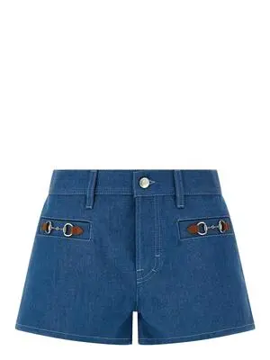 Gucci Morsetto' Shorts - Blue