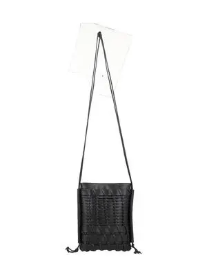 Hereu Borsa A Tracolla Trena In Pelle - Black