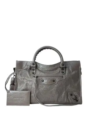 Balenciaga Le City Medium Tote Bag - Brown