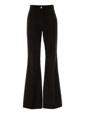 FERRAGAMO Corduroy Flared Pant - Brown