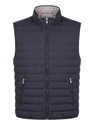 Brunello Cucinelli Quilted Down Vest - Multicolor