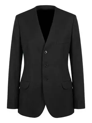 JIL SANDER Wool Tailored Jacket - Multicolor