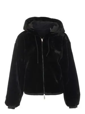 Moose Knuckles Eaton Bunny Reversible Jacket - Black