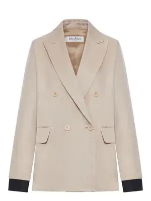 Max Mara Double-breasted Jacket - Multicolor