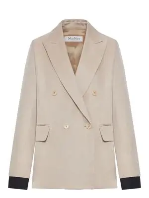 Max Mara Double-breasted Jacket - Multicolor