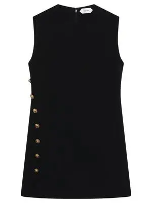 Versace Sleeveless Mini Dress - Black