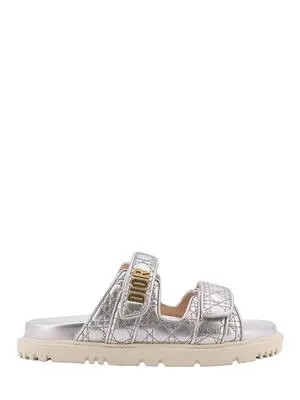 Dior Dioract Leather Sandals - Multicolor