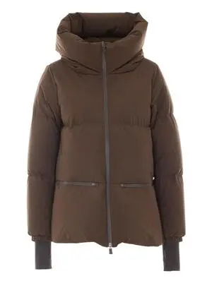 Herno 2 Layer Windstopper Down Jacket - Brown