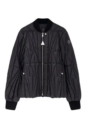 Moncler Rick Owens Geocamo Flight Down Jacket - Black