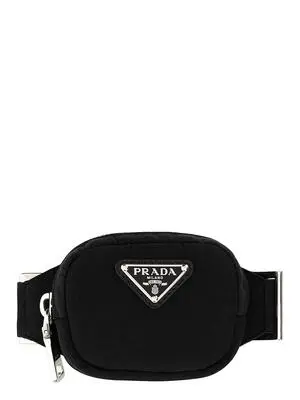 Prada Nylon Belt Bag - Black
