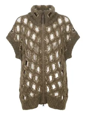Brunello Cucinelli Knitted Vest - Multicolor