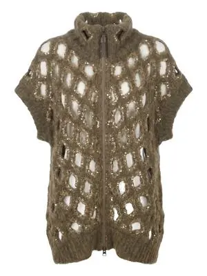 Brunello Cucinelli Knitted Vest - Multicolor