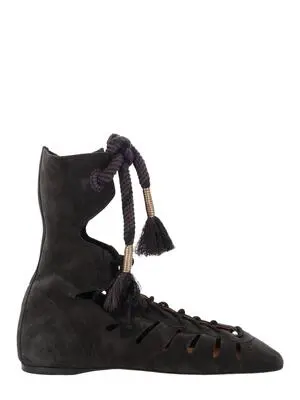 Isabel Marant Étoile Stivale Liade Leather Boots - Black