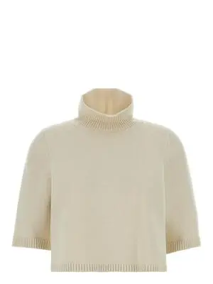Alaïa Alaia Cashmere Blend Sweater Black