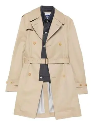 Junya Watanabe Cotton Double-breasted Coat - Multicolor