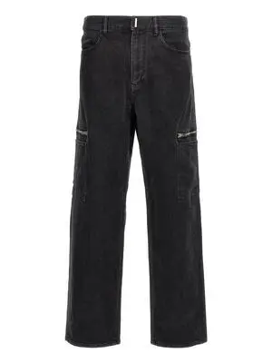 Givenchy Cargo Jeans - Black
