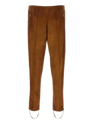 Prada Caramel Suede Pant - Brown