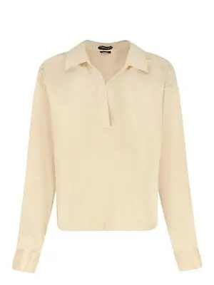 TOM FORD Tom Ford Women Stretch Satin Shirt Multicolor