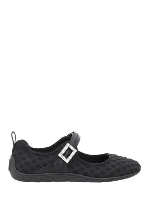 ROGER VIVIER Ballerina Viv Low - Black