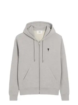 AMI Paris De Coeur Cotton Hoodie - Multicolor