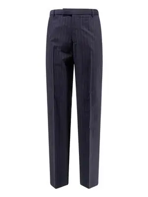 Gucci Pinstripe Wool Trousers - Multicolor