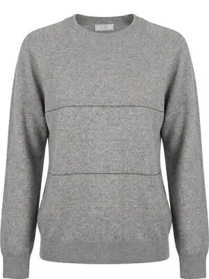 Peserico Round Neck Sweater - Multicolor