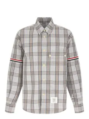 Thom Browne Oversized Rwb' Shirt - Multicolor