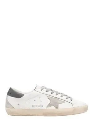GOLDEN GOOSE Super-star Leather Sneakers - Multicolor