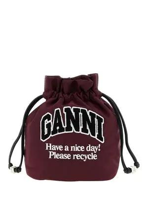 GANNI Logo' Pouch - Multicolor