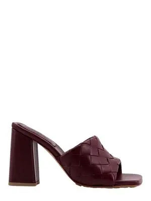 Bottega Veneta Parco Leather Sandals - Multicolor