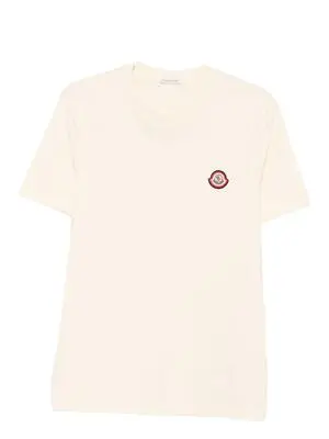 Moncler Logo Cotton T-shirt - Multicolor