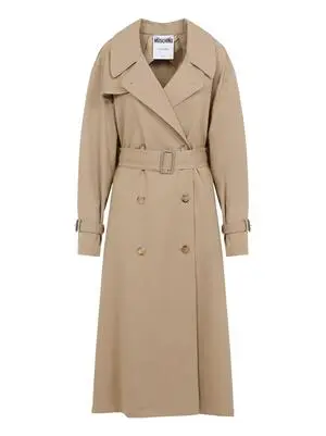 Moschino Cotton Nylon Coat - Multicolor