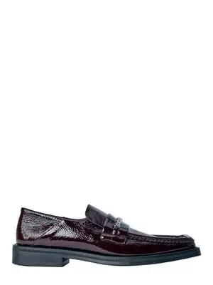 Martine Rose Fold Back Square Toe Loafers - Multicolor