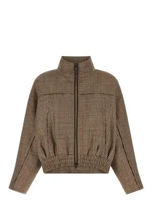 Brunello Cucinelli Prince Of Wales Jacket - Brown