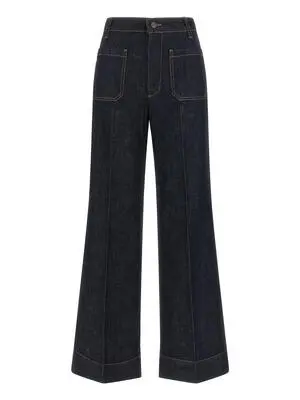 Victoria Beckham Alina' Jeans - Blue