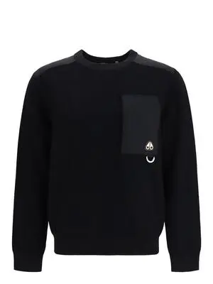 Moose Knuckles Gold Series Elowan Sweater - Black