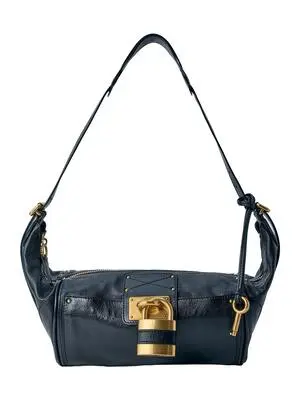 Chloé Chloé Women Paddington Grained Shoulder Bag Black
