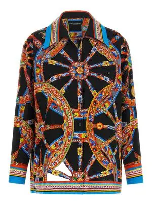 Dolce & Gabbana Hawaii Printed Shirt - Multicolor