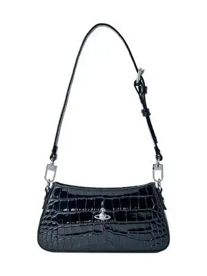 VIVIENNE WESTWOOD Tasha Shoulder Phone Bag - Black