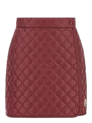 Moncler MONCLER Quilted Miniskirt Multicolor