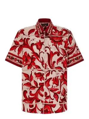 Dolce & Gabbana Maiolica' Shirt - Red