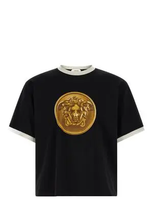Versace Medusa Coin' T-shirt - Black