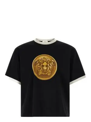 Versace Medusa Coin' T-shirt - Black