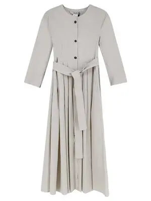 Max Mara Cotton Midi Dress - Multicolor