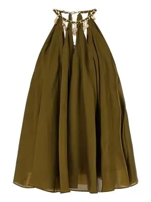 Zimmermann Mahon Silk Blouse - Green