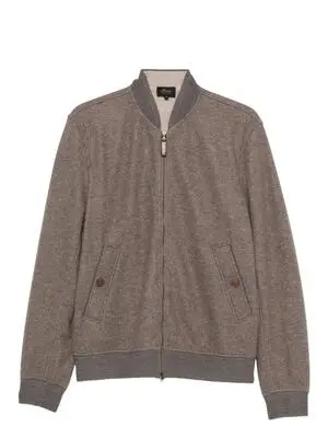 Brioni Cashmere Bomber Jacket - Multicolor