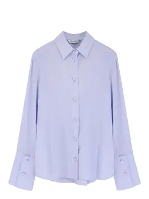 Max Mara Mxpvoliera Stretch Silk Shirt - Multicolor