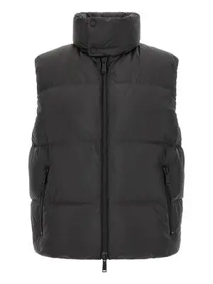 Dsquared2 Upside Down Padded Vest - Black