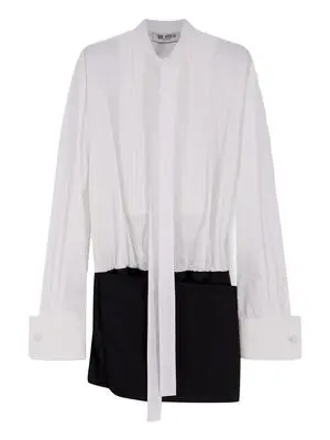 Attico THE ATTICO Cotton And Polyester Mini Dress Multicolor